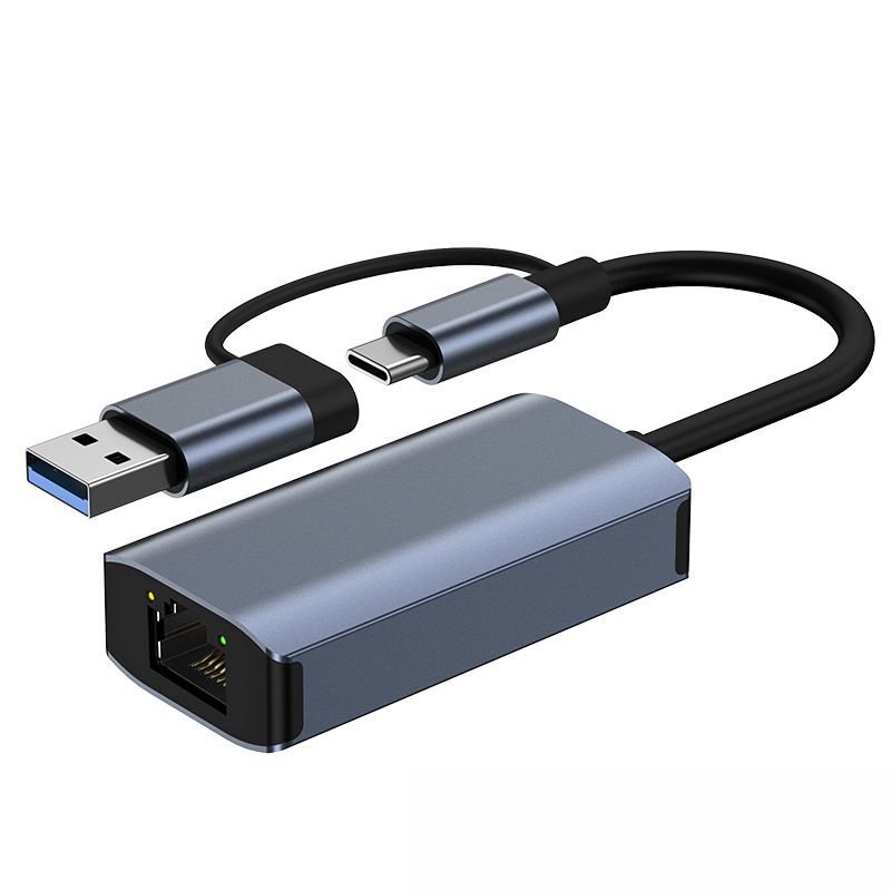 USB/Type-C Hub Lan Adapter/ Сетевая карта USB / Ethernet адаптер ...