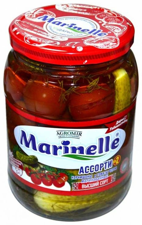 Marinelle Овощи №2 высшего сорта Marinelle 720 мл - купить с доставкой ...
