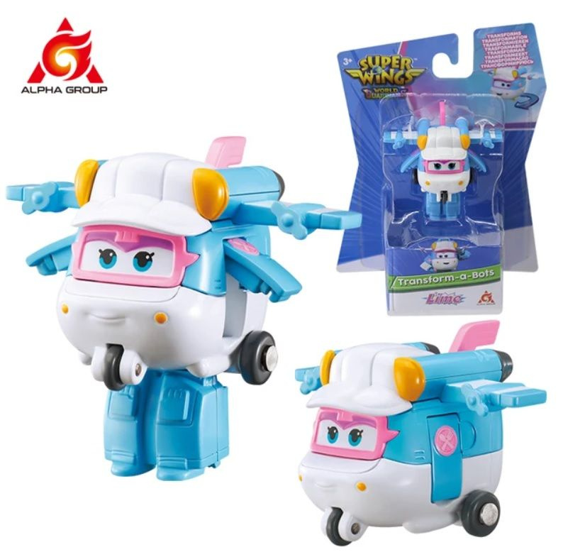 Игрушка трансформер Лайм Lime Фукер Крылья Toy Transformer Furry Wings ...