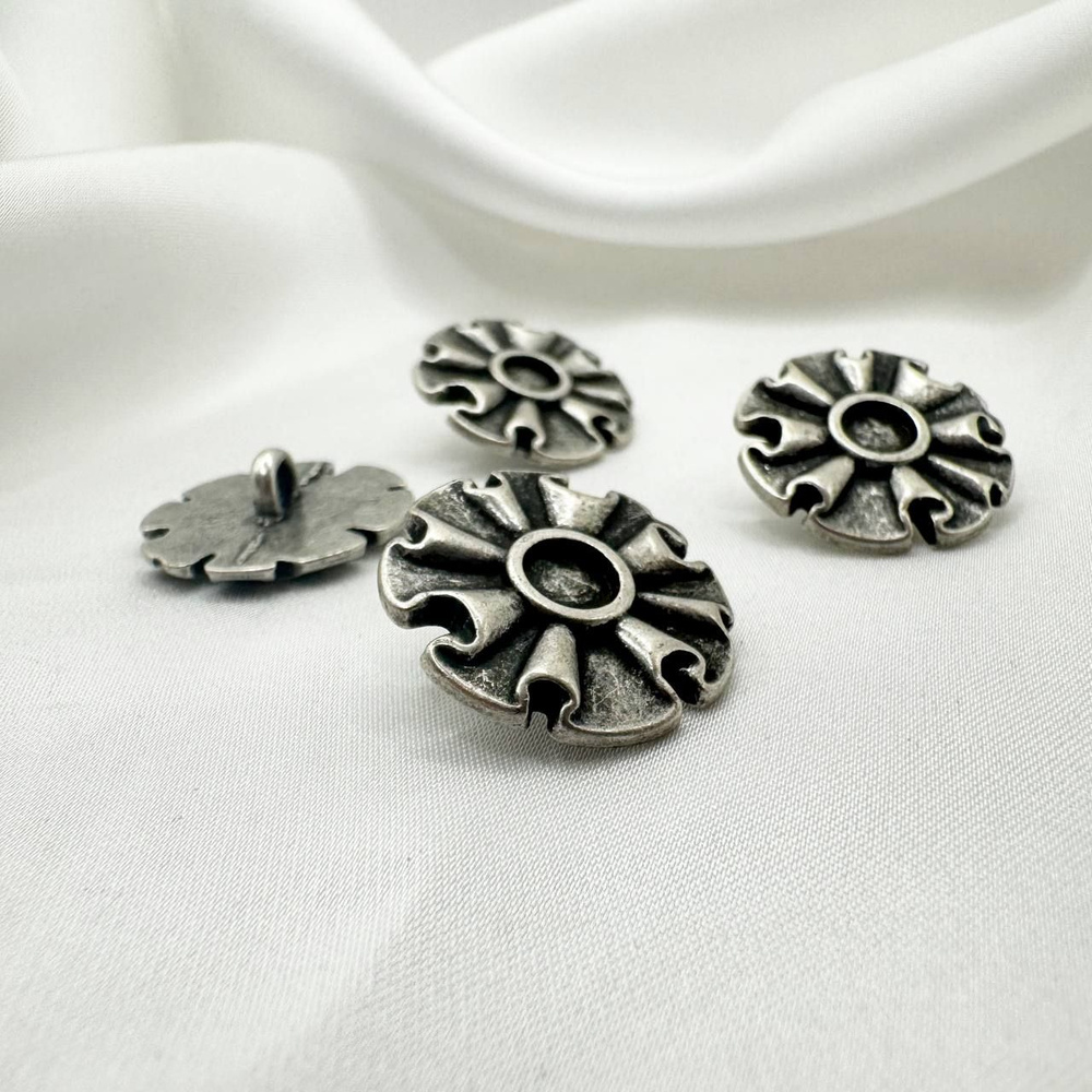 PUGOVKIN / декоративные пуговицы на ножке для рукоделия и шитья / 18 мм ...