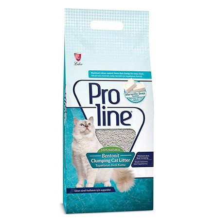 Proline Bentonit Clumping Cat Litter Marseille Soap scented ...
