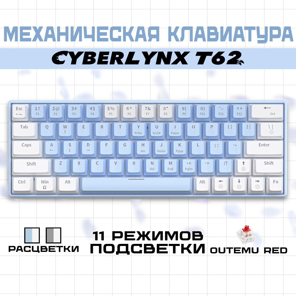 Клавиатуры CyberLynx – купить на OZON по низкой цене