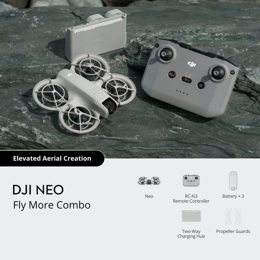 Квадрокоптер DJI Neo Fly More Combo купить на OZON по низкой цене ...