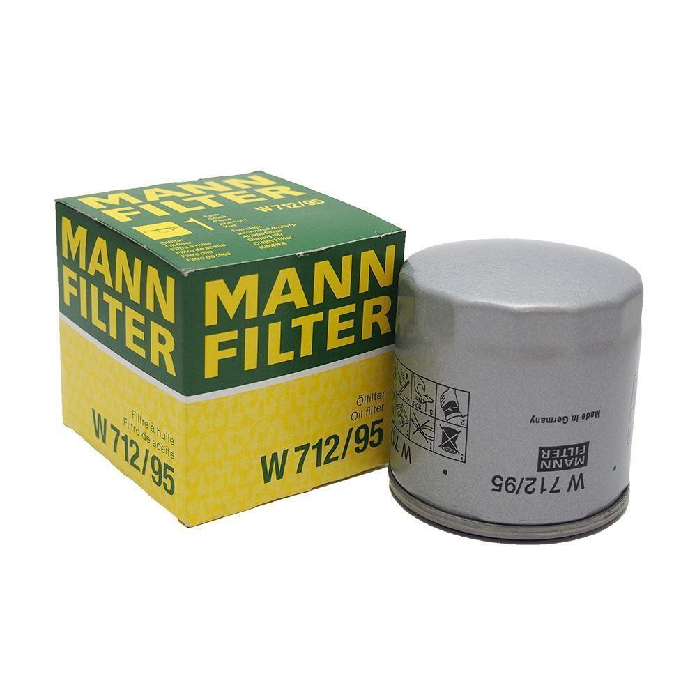 Фильтр масляный (ГЕРМАНИЯ ) MANN-FILTER W 712/95 (W71295) Audi Ауди A3 ...