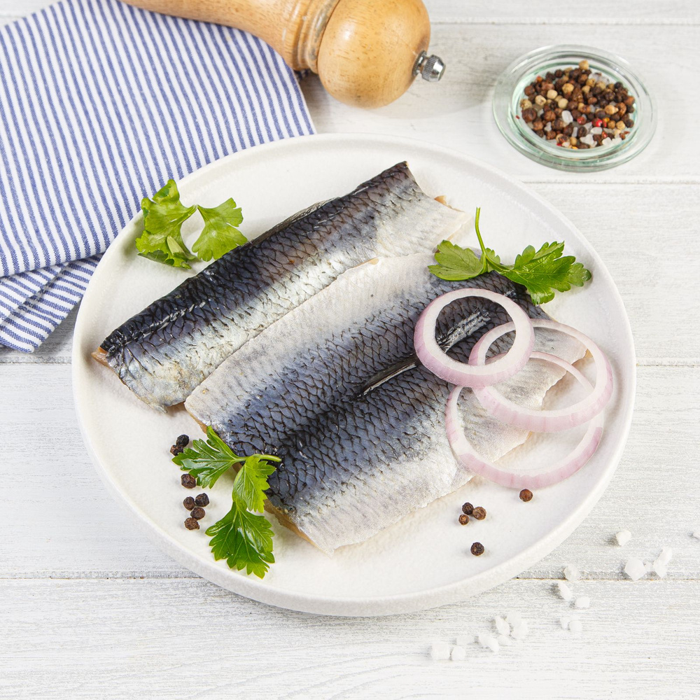 Сельдь Из бочки филе с кожей с пряностями в рассоле 250 г, VICI купить на OZON по низкой цене ...