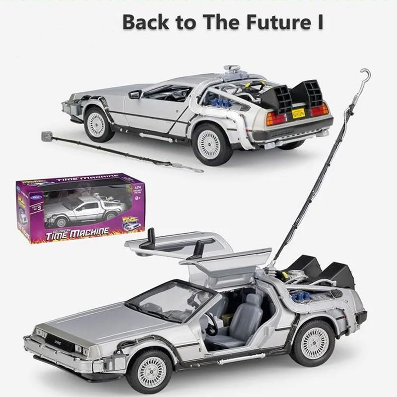 Коллекционная модель машины времени 1:24 "Делориан" BACK TO THE FUTURE ...