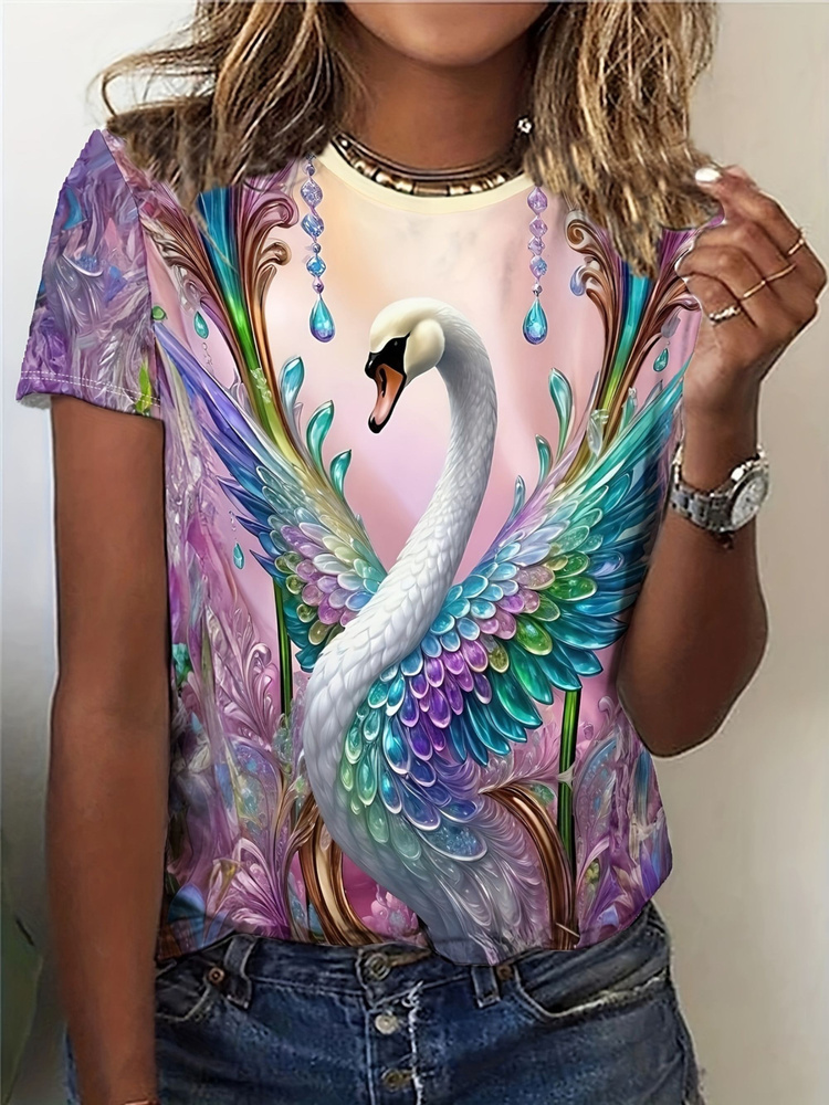 Футболка Женский бежевый нейтральный Короткий размер 58 Полиэстер Fr Другое облегающий