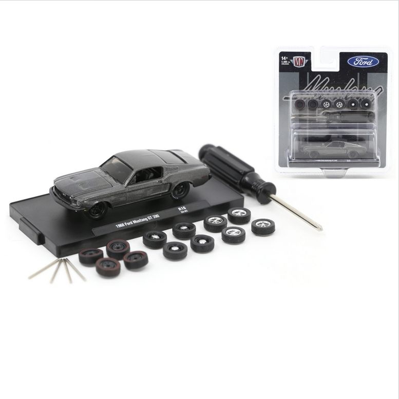 Машинка 1/64 M2 Machines Car model toy 1968 Ford Mustang GT 390 купить ...