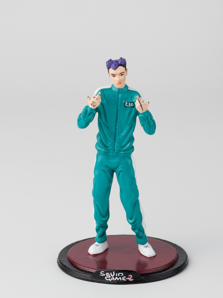 Игрок 230 Чхве Су Банг фигурка из дорамы Игра в кальмара 2 купить на ...