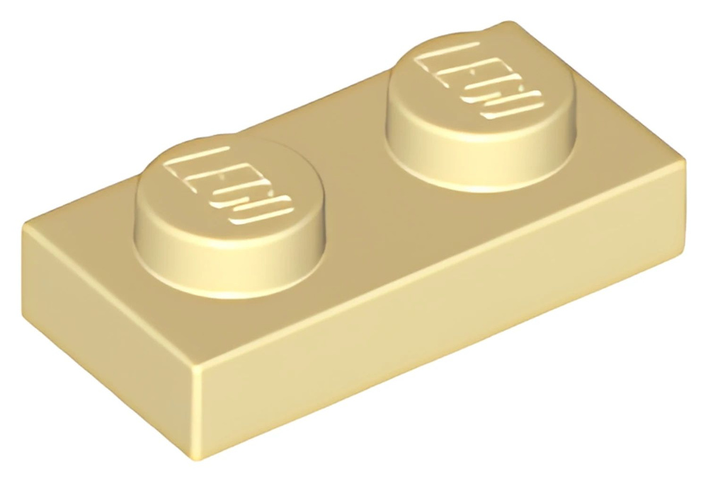 Деталь Lego 3023 Tan 2 version U купить на OZON по низкой цене (1854715106)