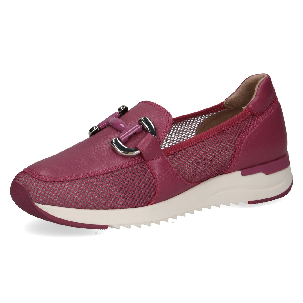 Лоферы Женский Caprice розовый, размер 40 Без каблука На любой сезон G Без застёжки Германия ...