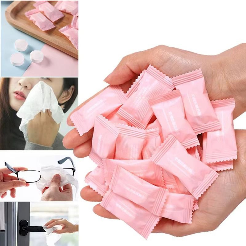 Полотенце для ванной YSD-0157 Нетканое волокно 20x22 см, 10 шт купить c ...