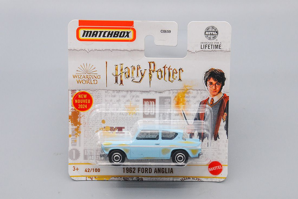 Масштабная модель коллекционная 1962 Ford Anglia Harry Potter Matchbox ...