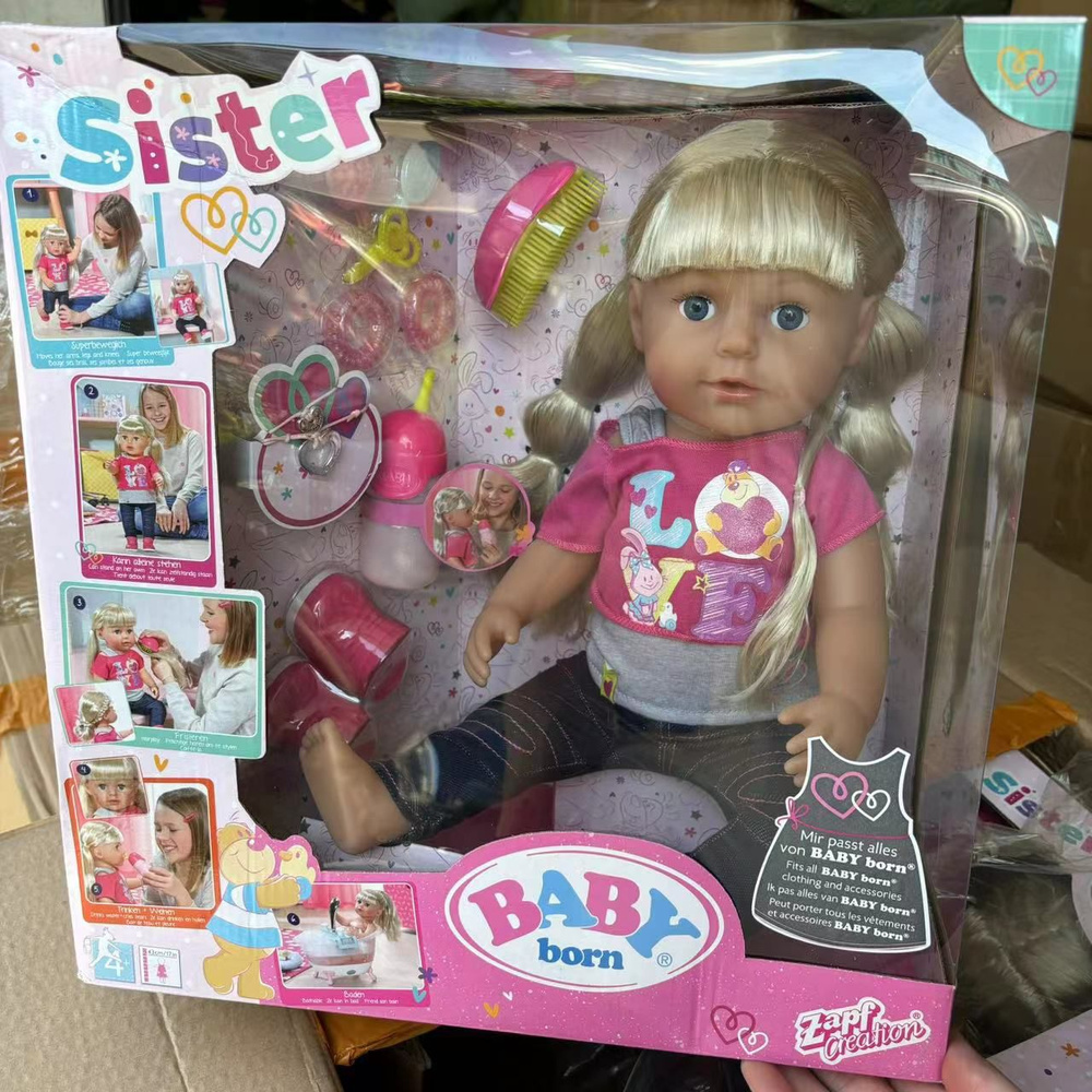 Zapf baby born Интерактивная кукла купить на OZON по низкой цене ...