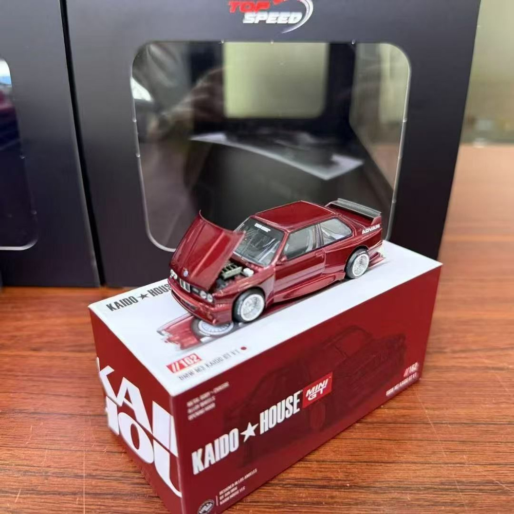 Машинка Kaido House + MINIGT 1:64 BMW M3E30 Kaido GT V1 KHMG162 купить ...