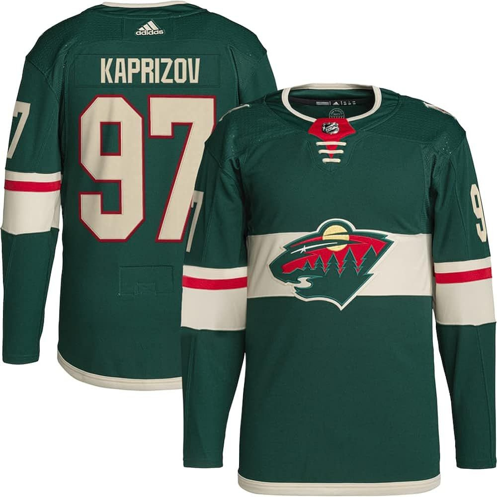 Джерси Хоккейная Minnesota Wild Kirill Kaprizov Свитер NHL Hockey ...