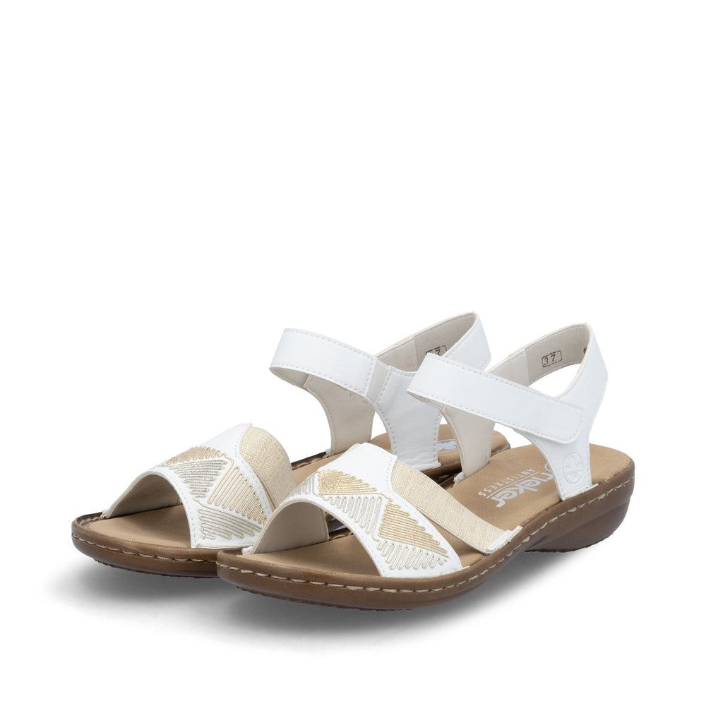 Сандалии Женский Rieker, размер 41 Искусственная кожа G Лето Швейцария Туризм купить c доставкой ...