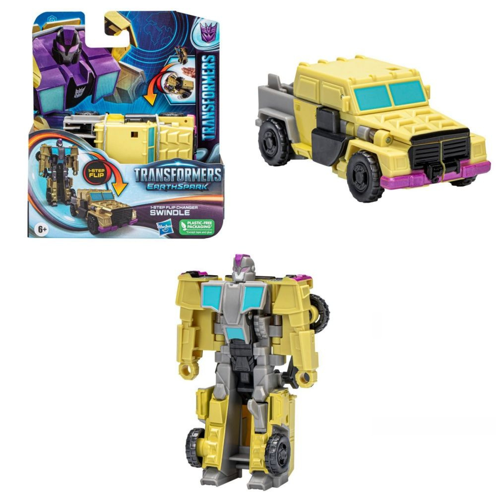 Трансформеры Hasbro Игрушка Transformers Toys EarthSpark 1-Step Flip ...