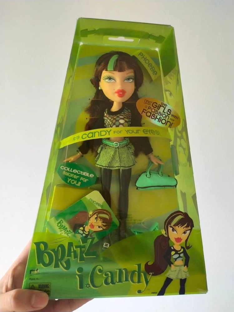 Bratz I Candy Phoebe кукла Bratz зеленая конфетная девочка купить на ...