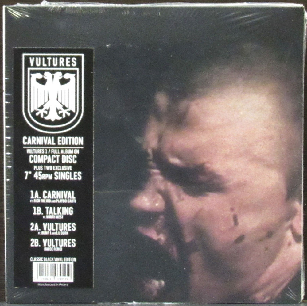 Виниловая пластинка Kanye West Ty Dolla Sign Vultures 1 - Carnival ...