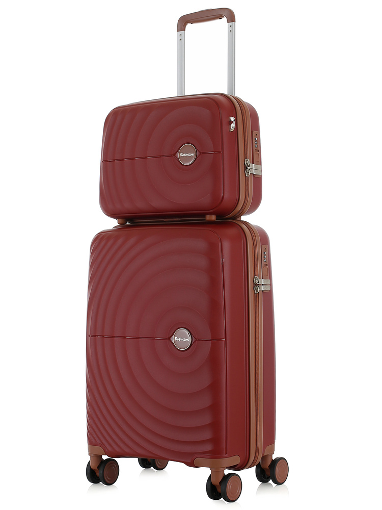 Robinzon Чемодан Полипропилен 55 см 37 л купить на OZON по низкой цене (2530872533)