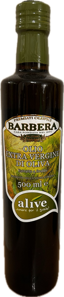 Масло оливковое Extra Virgin Barbera Alive 0.5л купить на OZON по ...