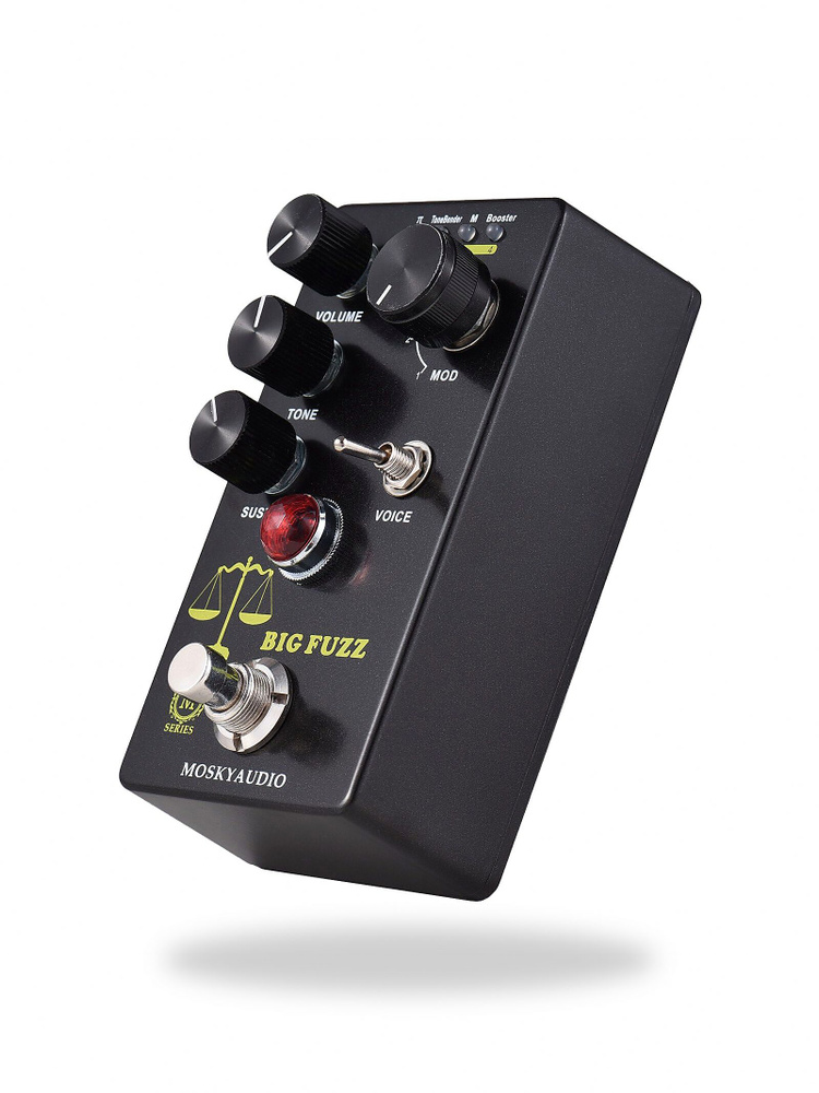 MOSKY Audio FUZZ Педаль для гитары, 4 режима, регулировка громкости, тона и сустейна купить на ...