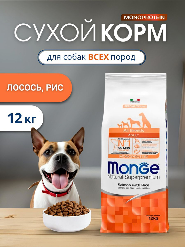 Корм для домашних животных Monge Dog Speciality Adult All Breeds ...