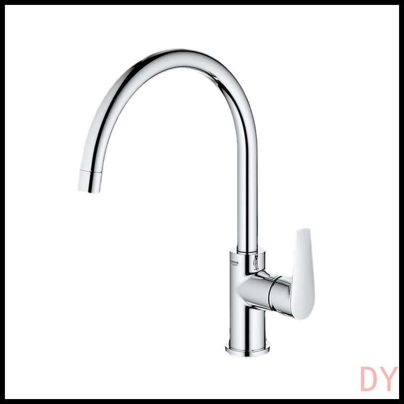 Смеситель для кухни GROHE BauEdge, хром (31367001) купить на OZON по ...