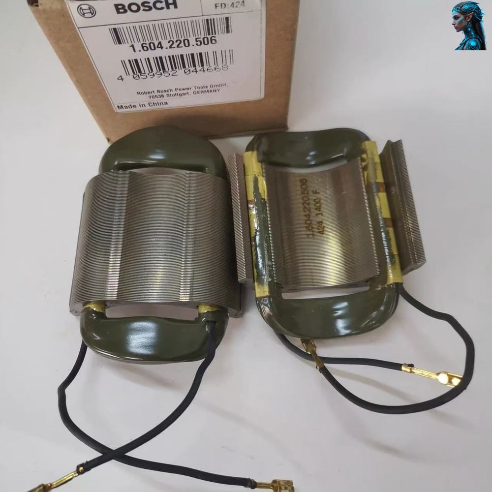 Статор 1604220506 для болгарки Bosch GWS/8-100C/8-100CE/125C/125CE/850C ...