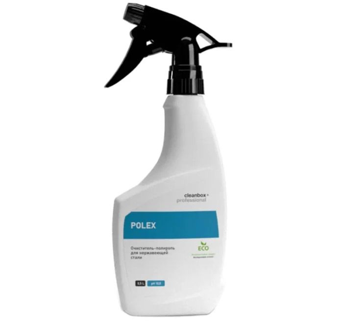 POLEX, очиститель полироль для нержавеющей стали, CleanBox (500) купить ...