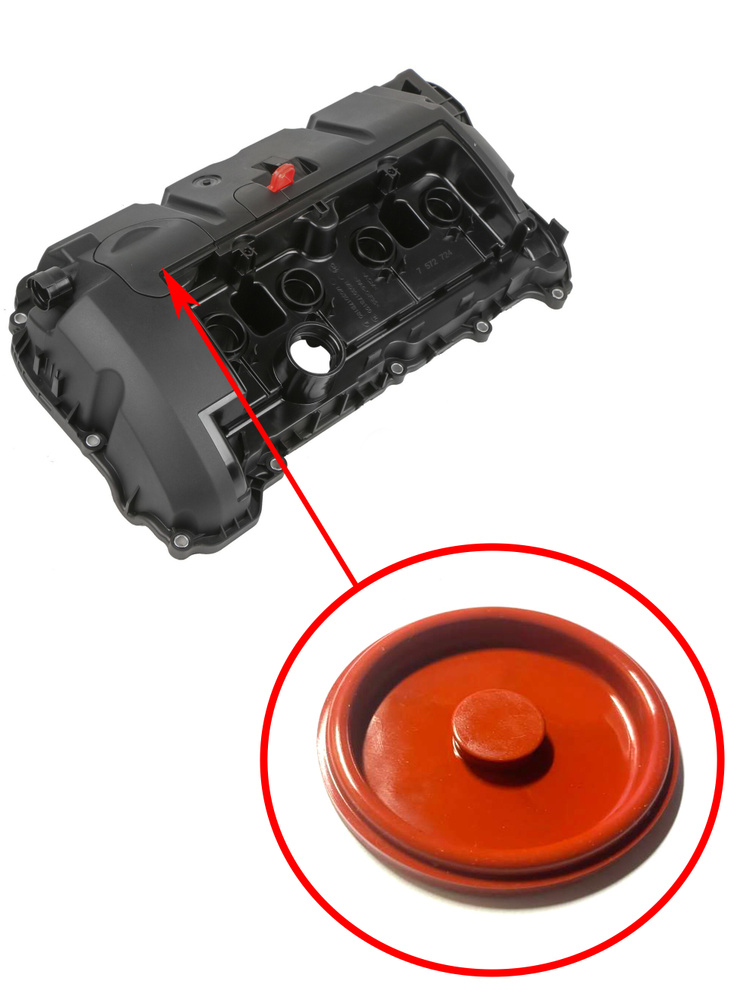 Мембрана КВКГ клапанной крышки MINI N12, N16 11127646554 и Citroen ...