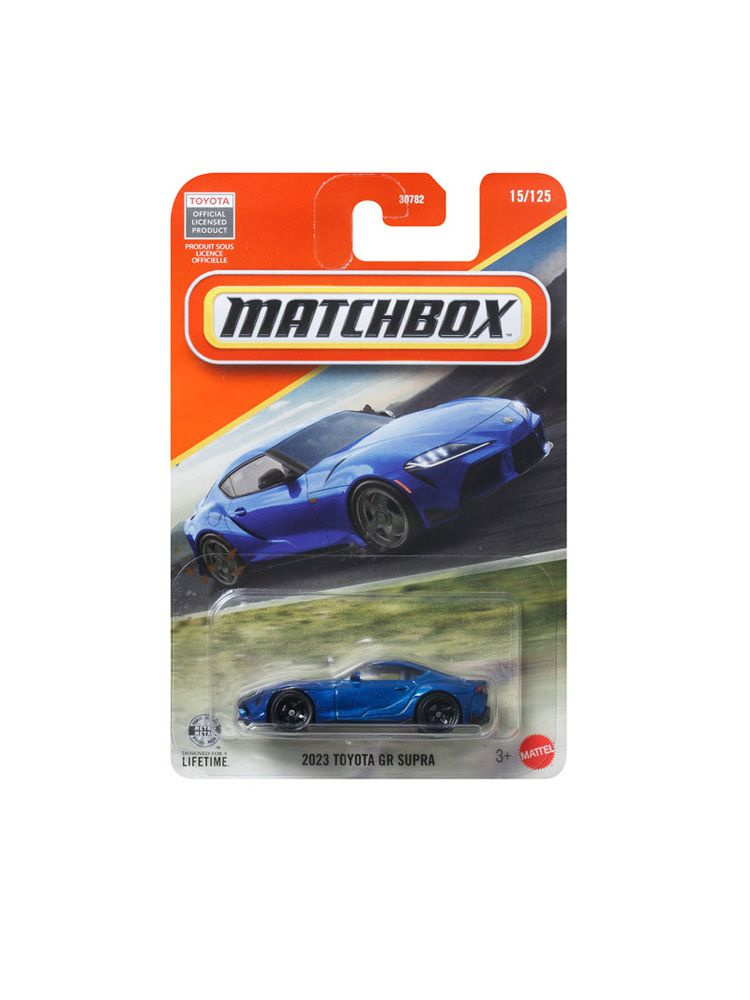 Машинка Matchbox Toys 1:64 Scale Die-Cast Basic Car 30782 2023 Toyota ...