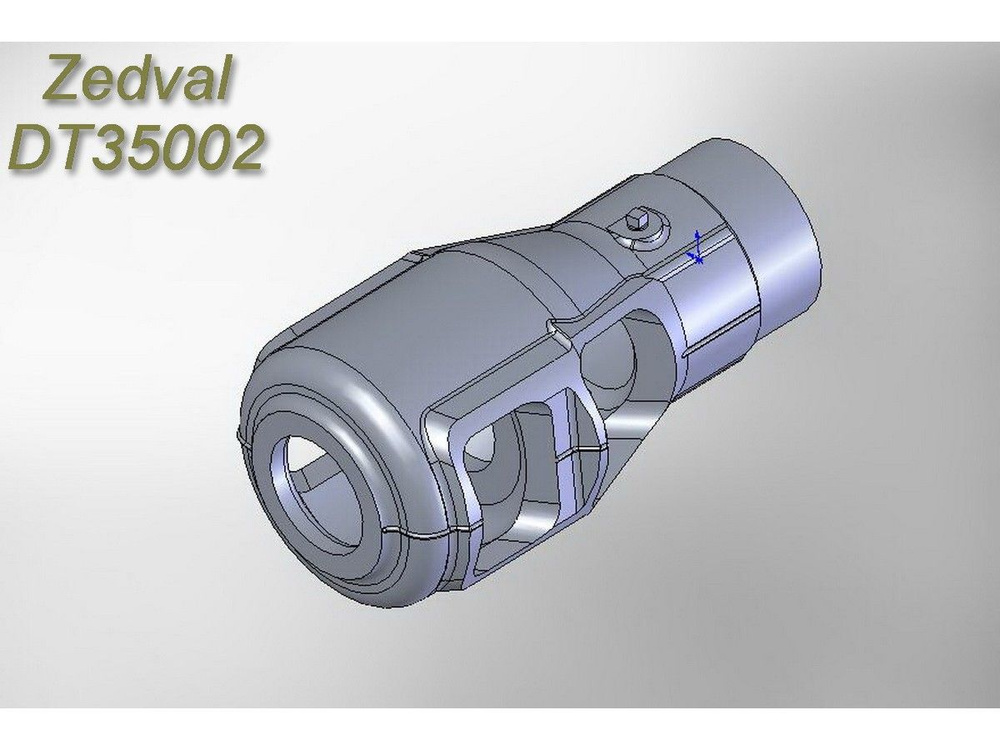 Zedval DT35002 Дульный тормоз для модели ИС-2, ИС-3, ИС-4 купить на ...