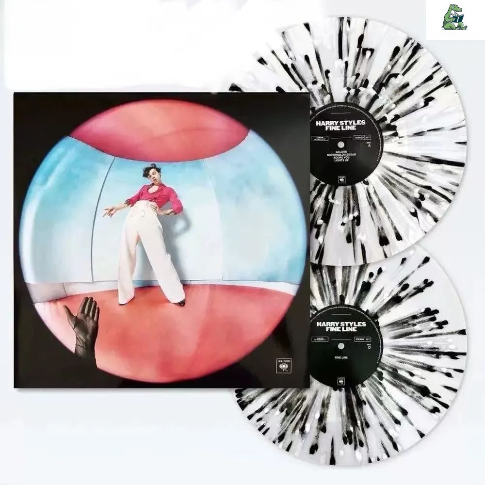 Harry Styles Fine Line (Ограниченное сплэш-издание чёрно-белый винил ...