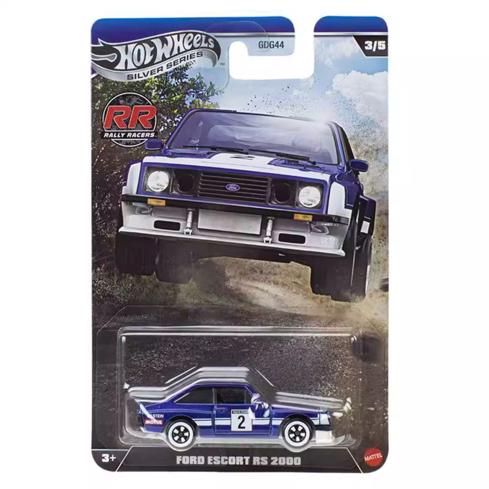 Машинка Mattel HOT WHEELS SILVER SERIES RALLY RACERS Ford Escort RS2000 ...