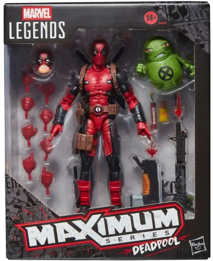 Hasbro Фигурки Marvel Legends Deadpool и Doop Deluxe Максимальная серия ...