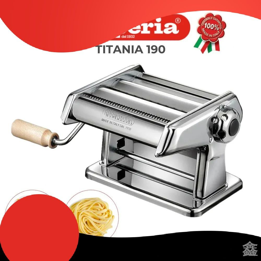 Итальянская ручная машина IMPERIA TITANIA 190 для премиум раскатки ...