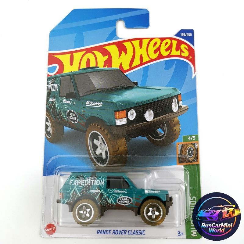 Машинка Mattel Hot Wheels 2022 C4982 Range Rover Classic купить на OZON ...