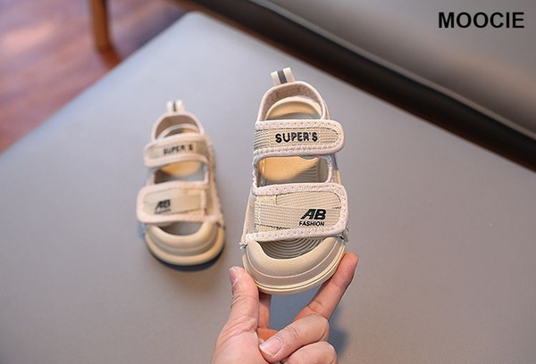 Сандалии Мальчики MOOCIE, размер 33 Искусственная кожа, Искусственный каучук Однослойная подошва ...