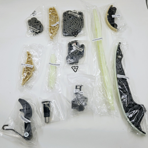 Комплект ГРМ 06K109158BE, 5590196530 цепи, планки, натяжители 12 ...