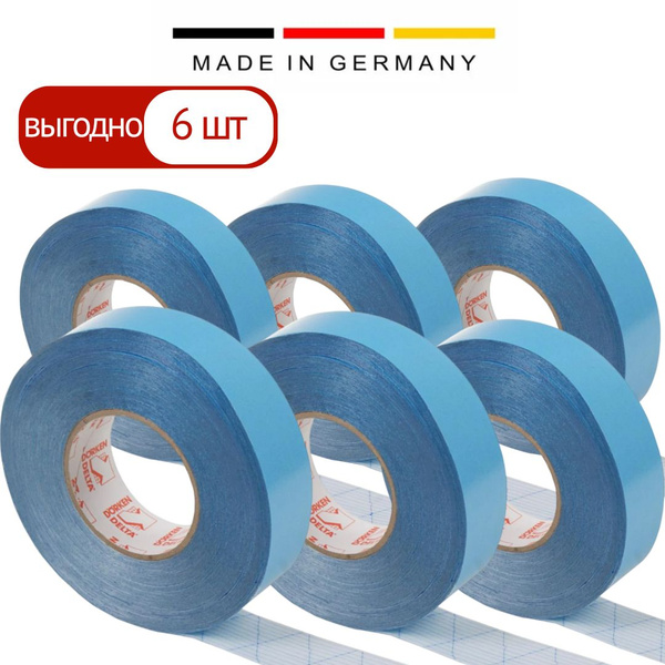 DELTA DUO TAPE D38 50х38 мм универсальный армированный двухсторонний ...