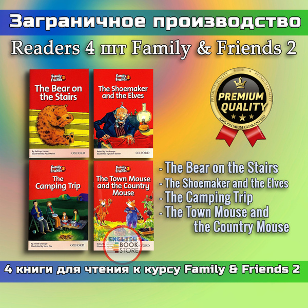 Family and Friends 2 Readers Комплект 4в1 The Town Mouse and the ...