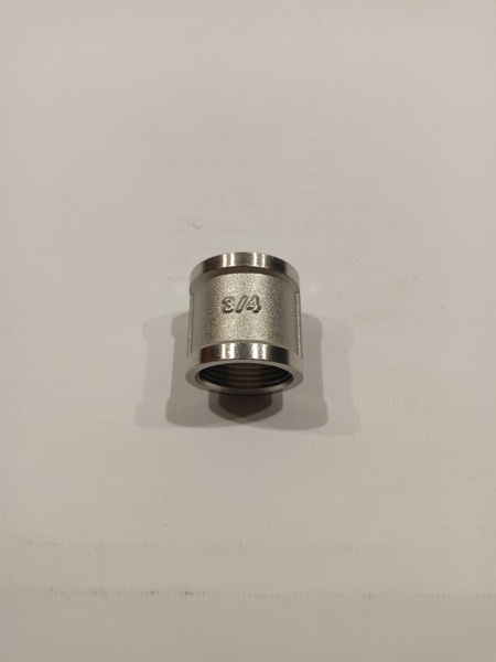 Муфта никелированная 3/4" ВВ ZEISSLER купить на OZON по низкой цене (2322110393)