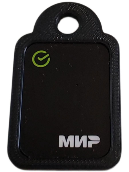 Брелок-чехол для платежного стикера Сбербанк 32х24мм купить на OZON по ...