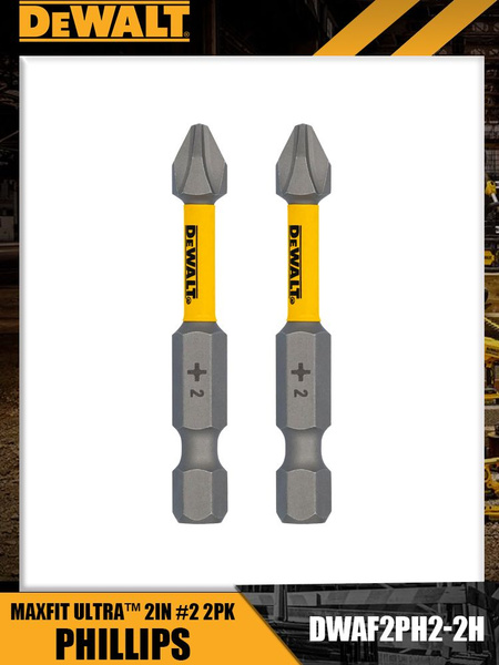 DEWALT DWAF2PH2-2H Крейцкопф maxfit ultra 2 дюйма #2 2PK купить на OZON ...