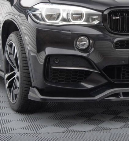 Молдинг накладка Правая для решетки ПТФ бампера, BMW X5 M ...