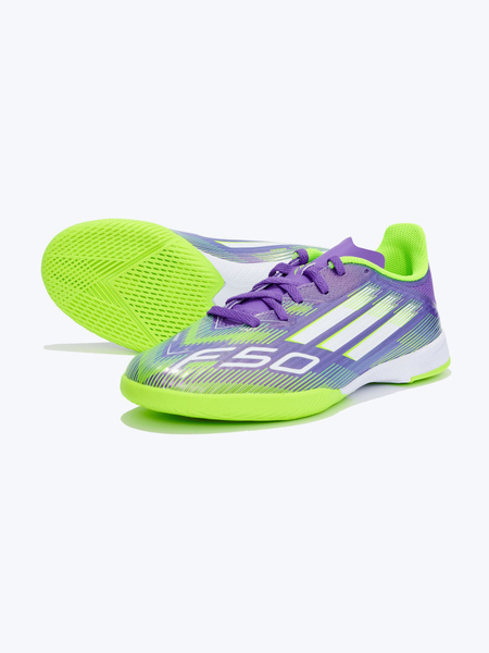 Бутсы adidas, 37,5, фиолетовый, салатовый - купить по выгодной цене в ...