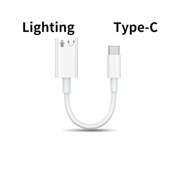 Эксклюзивный адаптер USBC на Lightning для проводных наушников iPhone ...