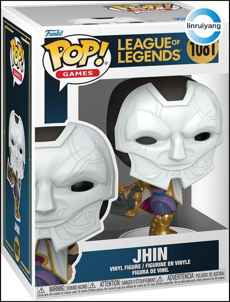 Эксклюзивный коллекционный JHIN из League of Legends, модель Funko Pop ...